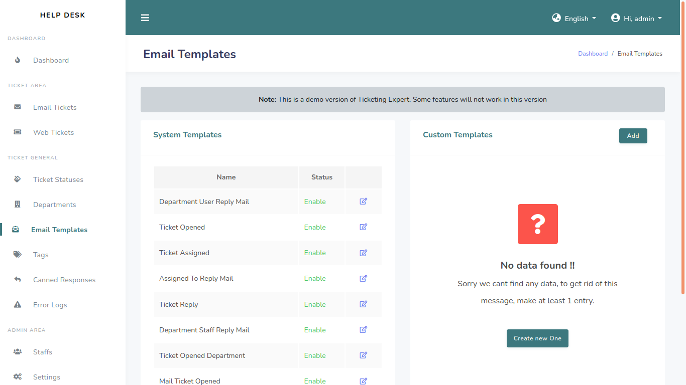Ticketing Expert (SaaS) - Multi-Tenant Ticketing System by modulespanel